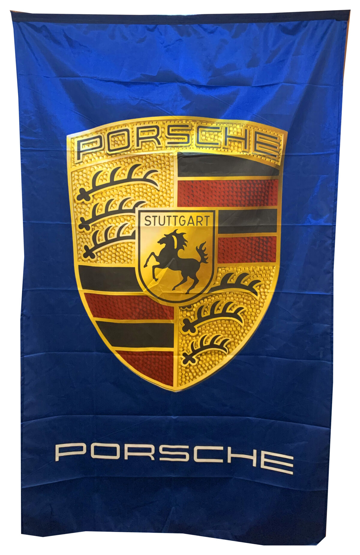 Porsche Vertical Blue Flag / Banner 5 X 3 Ft (150 x 90 cm) - Flags Delivery