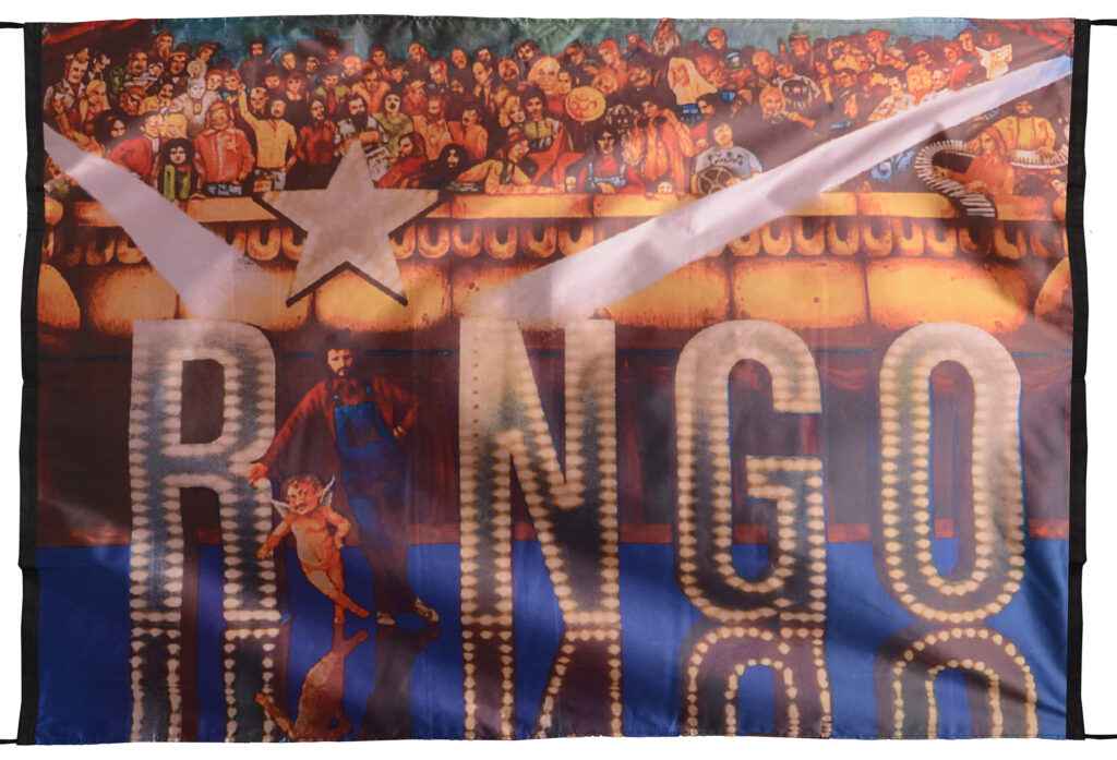 Ringo Starr "Ringo 1973" (The Beatles) Landscape Flag / Banner 5 X 3 Ft ...