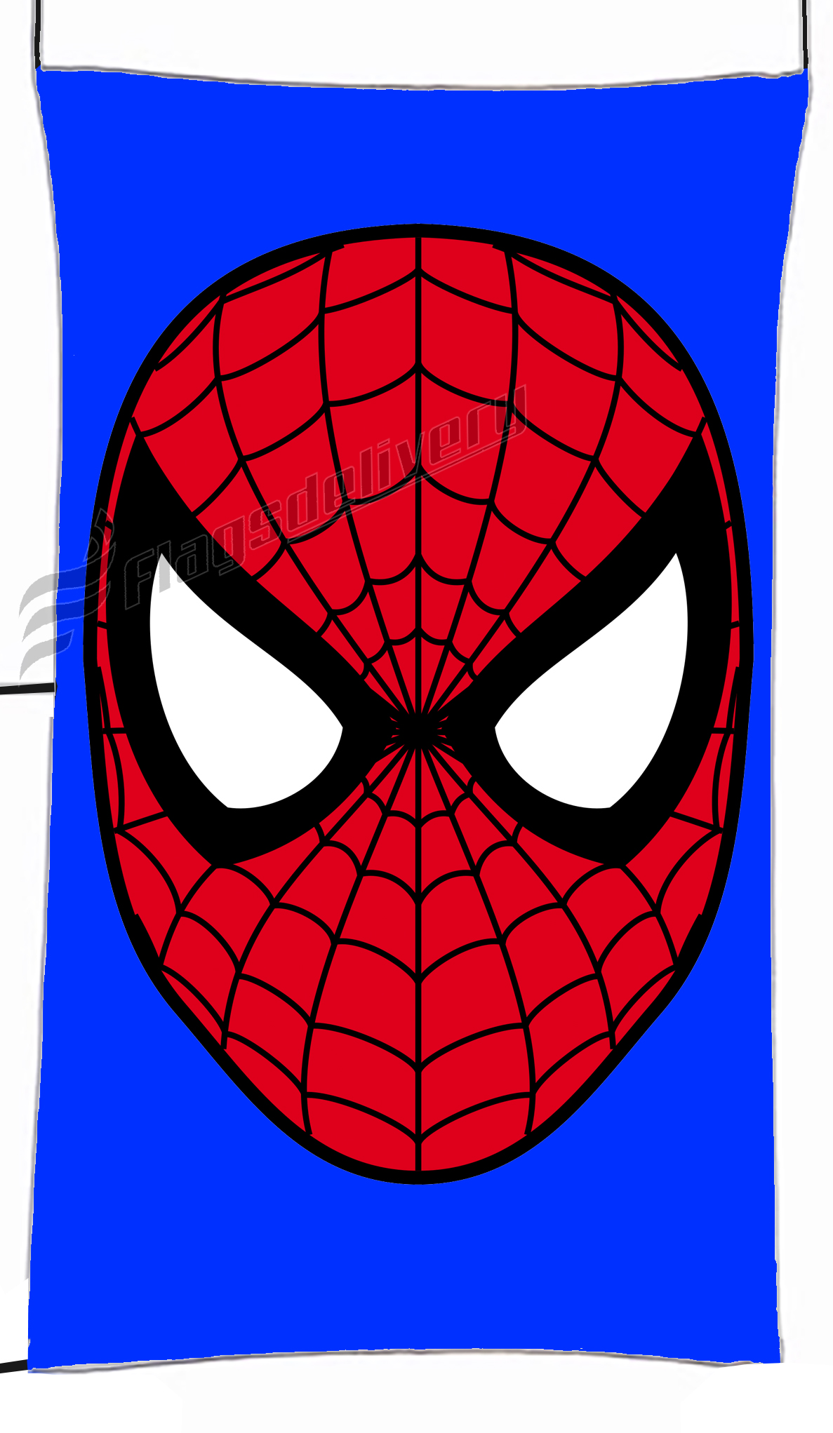 Spider Man Blue Vertical Flag / Banner 5 X 3 Ft (150 X 90 Cm) - Flags ...