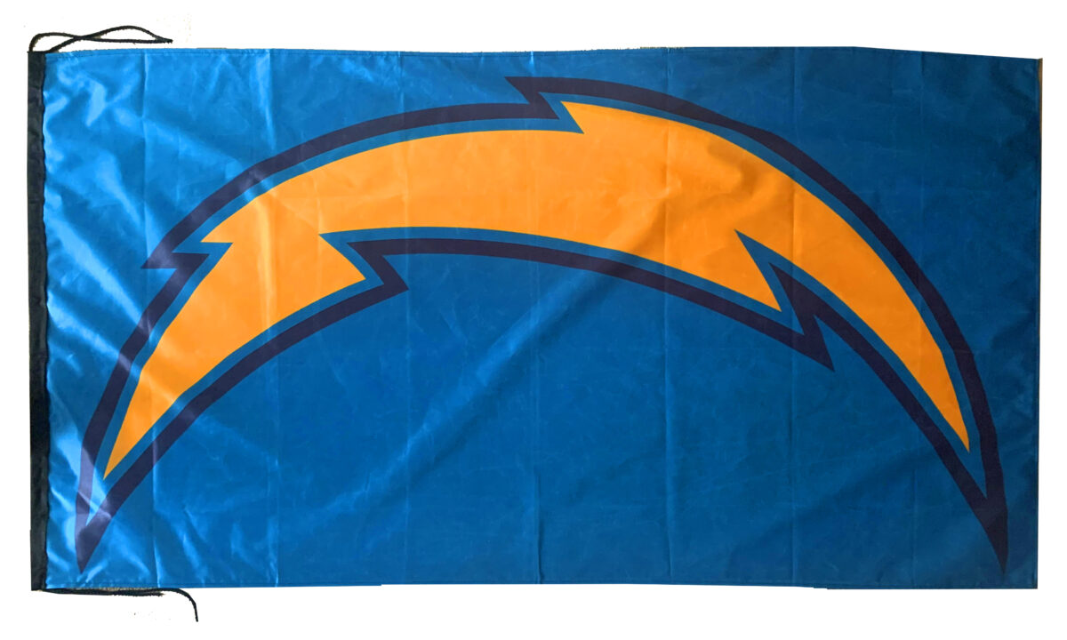 Los Angeles Chargers Landscape Flag / Banner 5 X 3 Ft (150 X 90 Cm ...