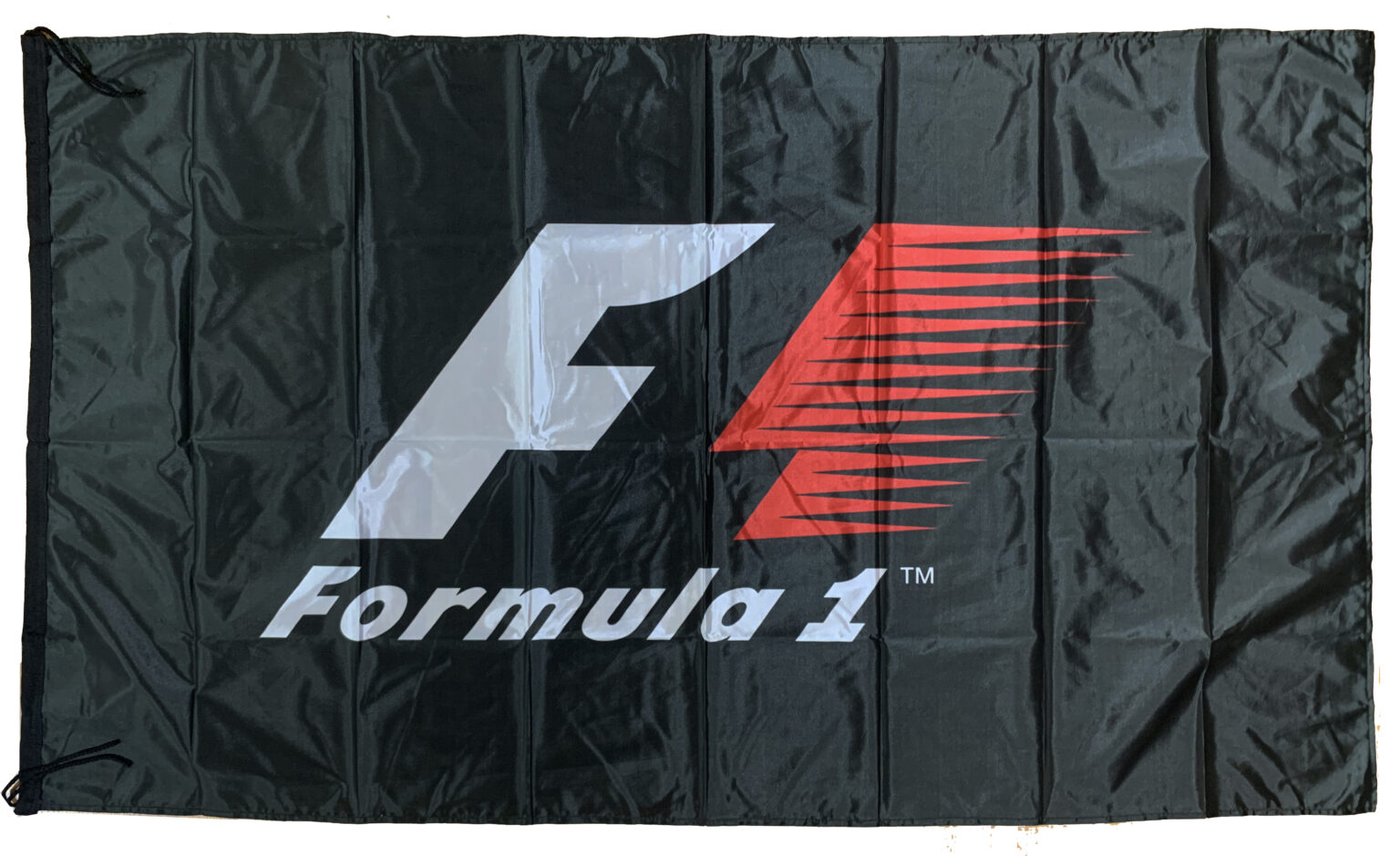 Formula 1 F1 Landscape Black With White and Red Letters Flag / Banner 5 ...