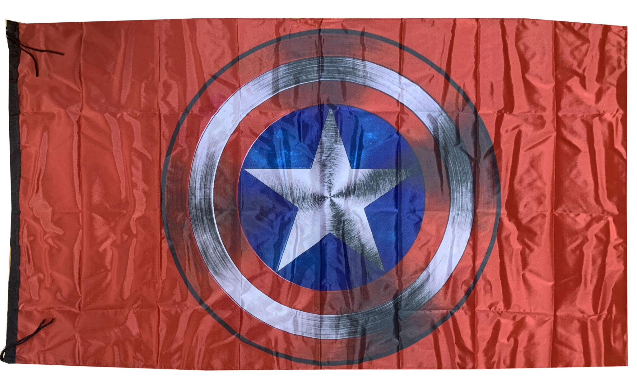 Captain America Red Landscape Flag / Banner 5 X 3 Ft (150 x 90 cm ...