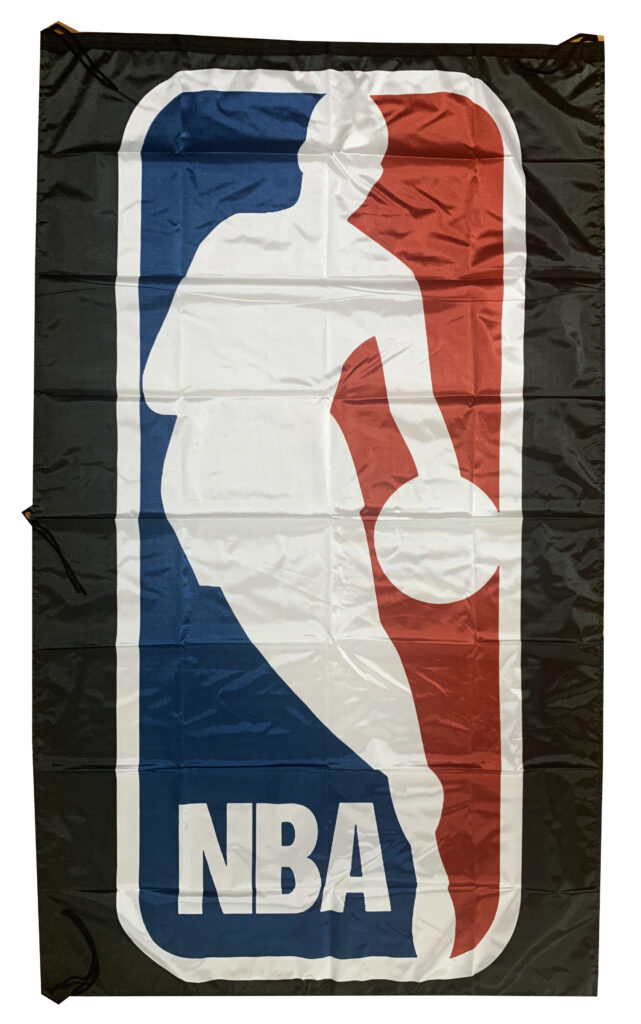 Nba Black Vertical Flag / Banner 5 X 3 Ft (150 X 90 Cm) - Flags Delivery