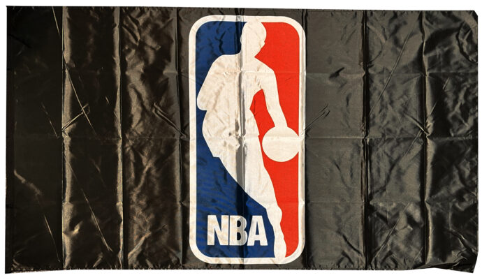 NBA Logo Black Landscape Flag / Banner 5 X 3 Ft (150 x 90 cm) - Flags ...